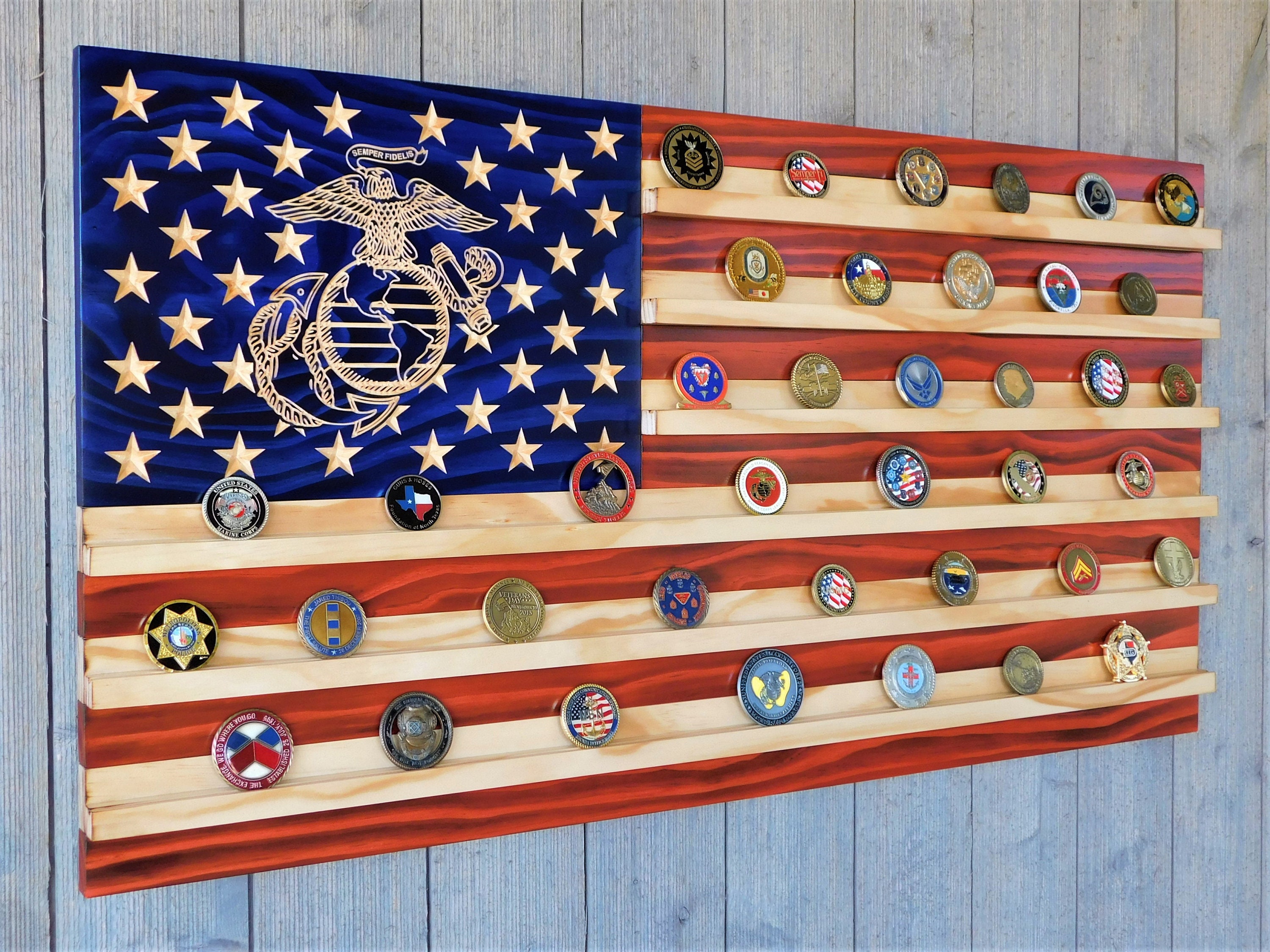 Usmc Flag Holder - Etsy