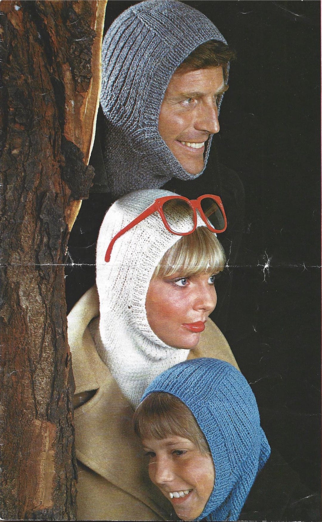 Vintage Balaclava Hood Knitting Pattern - Instant PDF Download - Etsy