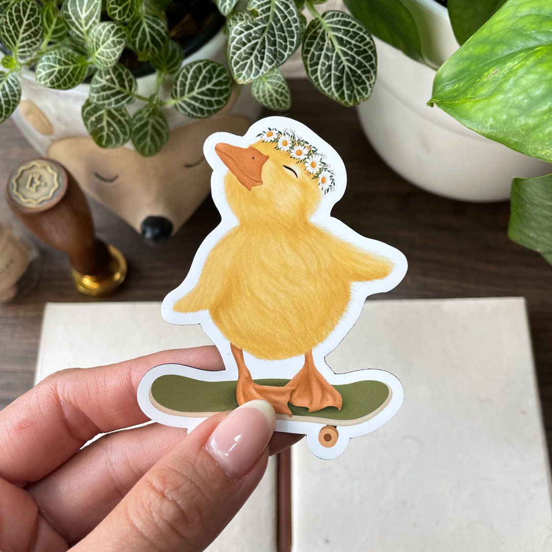 MAGNET Sk8er Duck Magnet Strong Magnet for Refrigerator, Car Decorative ...