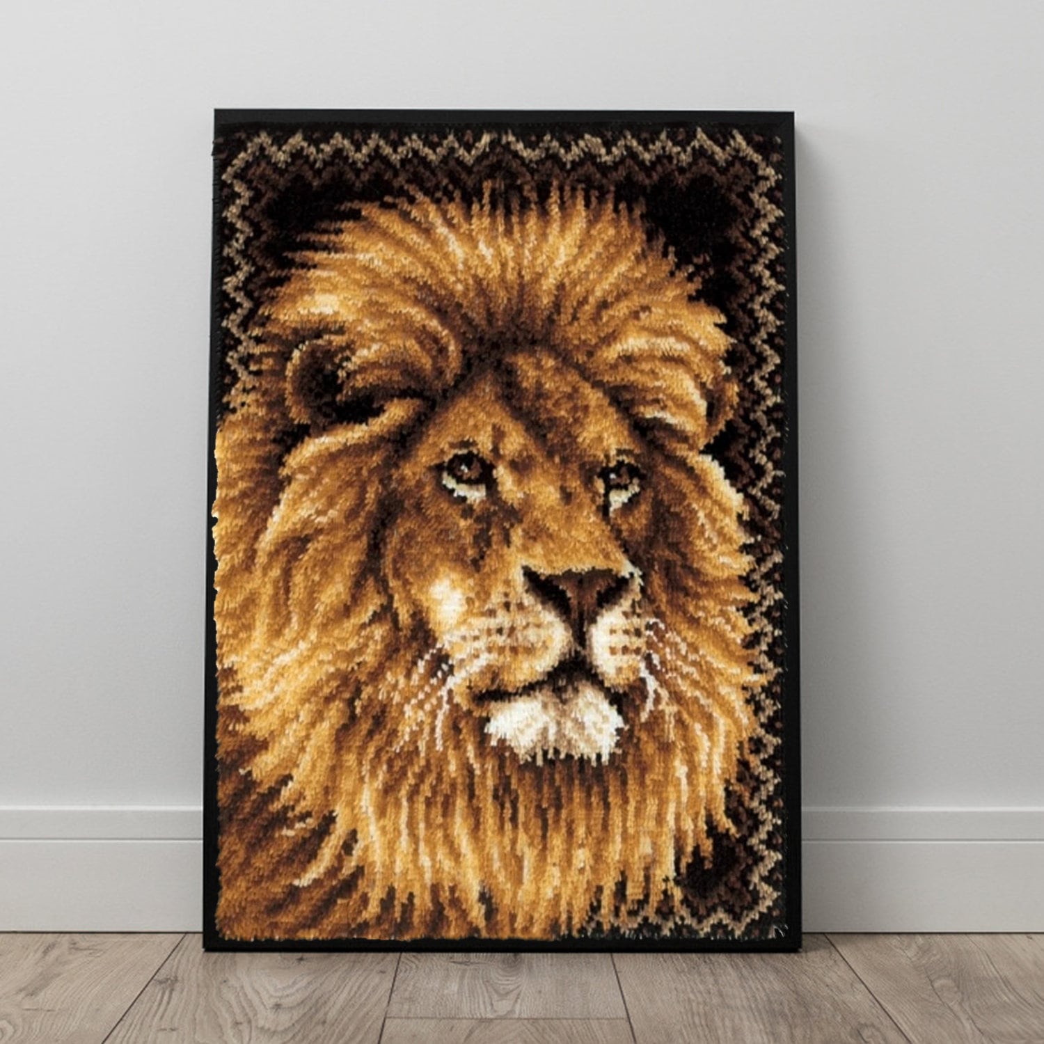 Latch Hook Rug Kits, Kids Adults Carpet Embroidery Set Beginners DIY ...