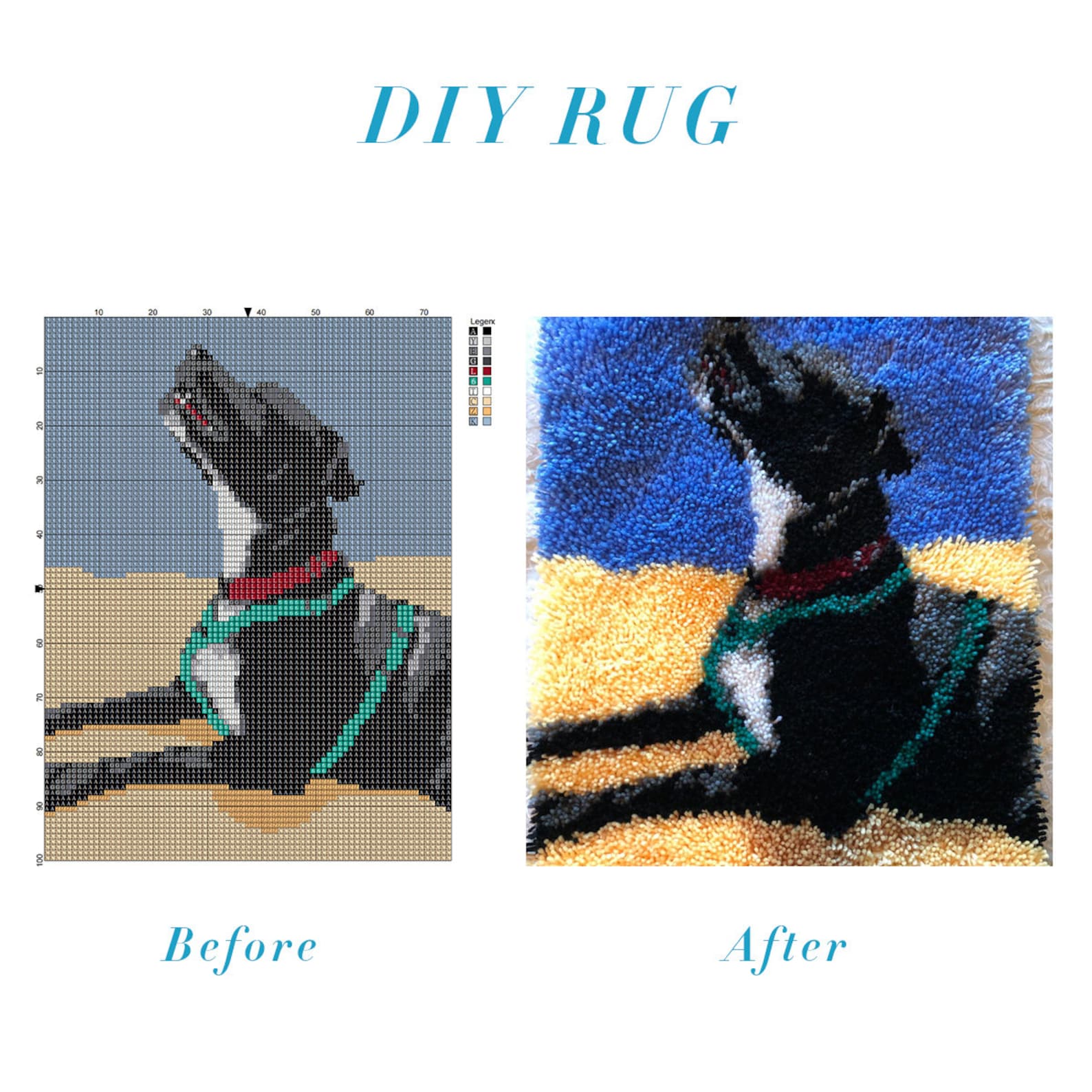 custom-latch-hook-rug-kit-diy-crochet-crafts-for-beginner-kids-etsy-uk