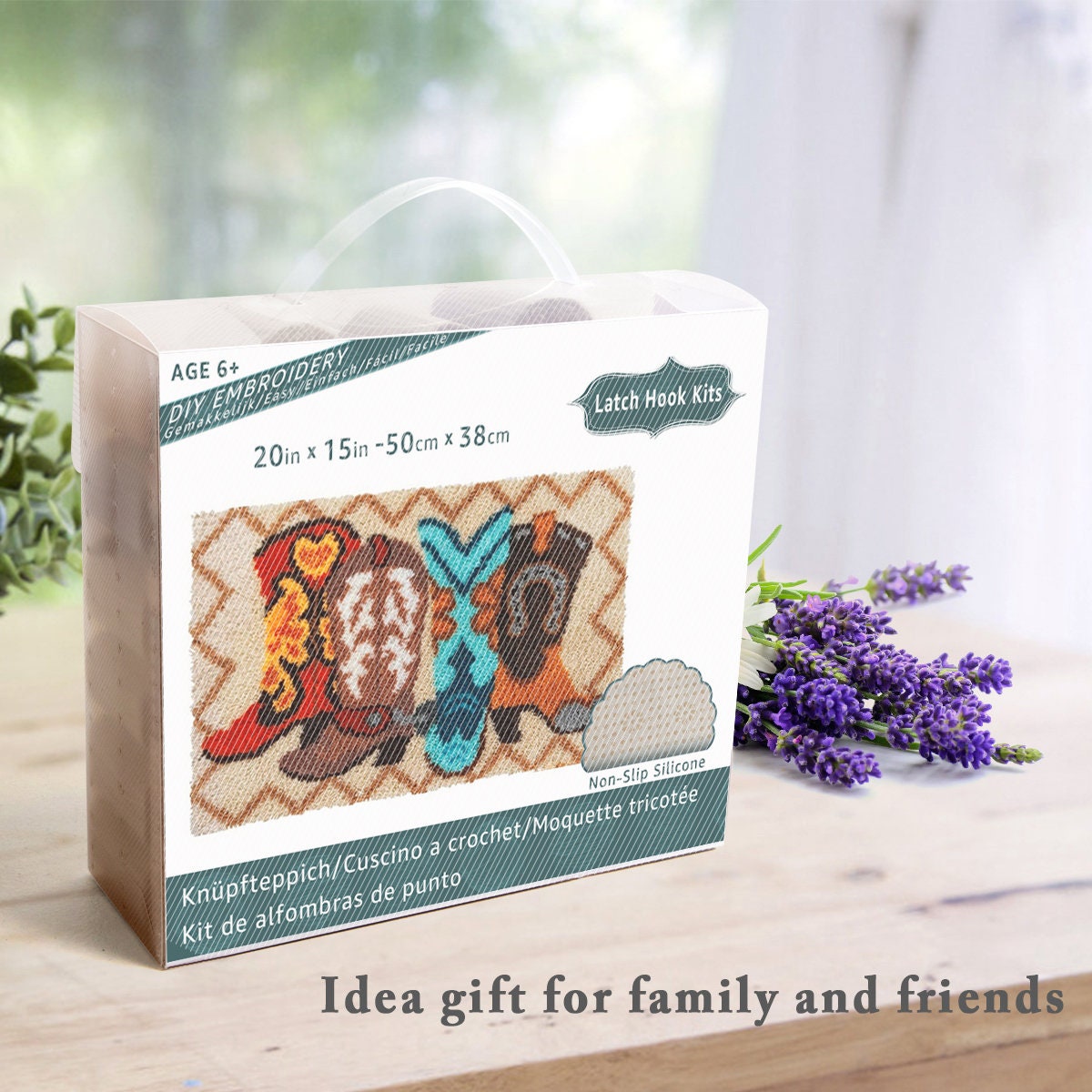 Latch Hook Rug Kits Embroidery DIY Boots Pattern Crochet - Etsy