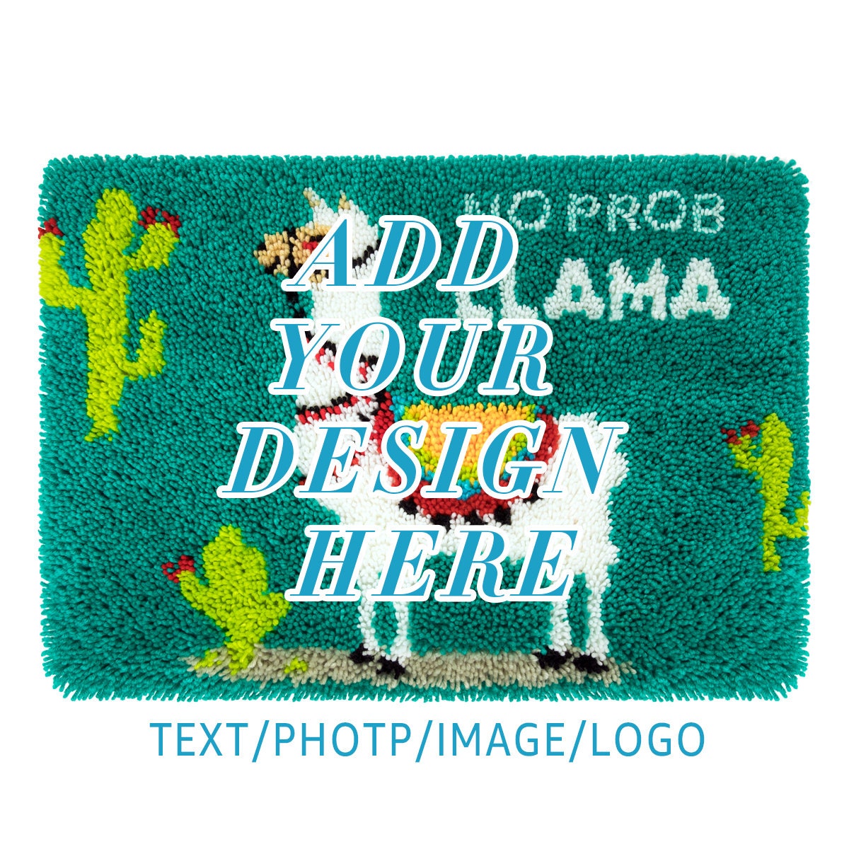 Custom Latch Hook Rug Kit DIY Crochet Crafts for Beginner Kids - Etsy