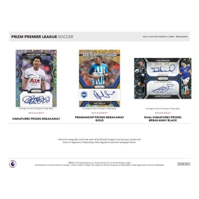 2023-24 Panini Prizm Premier League Breakaway Soccer Box - Etsy