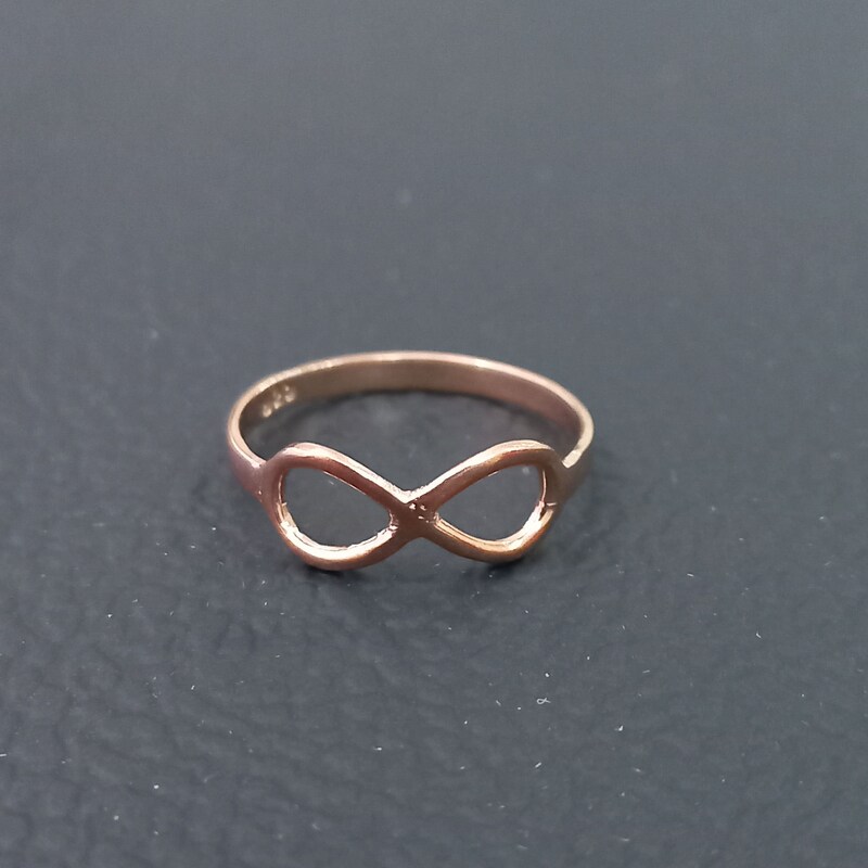 Rose Gold Infinity - Etsy