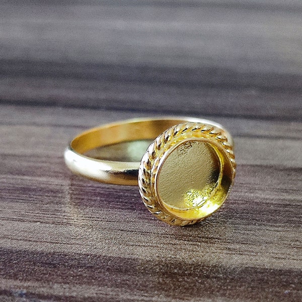 Gold Plated Ring - Etsy