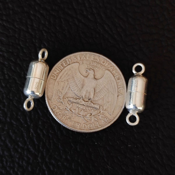 Silver Magnet - Etsy