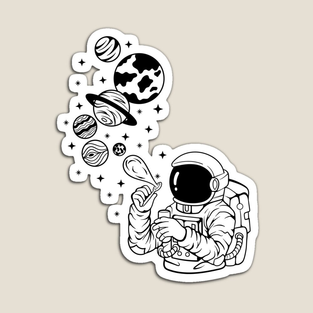 Tumblr Astronaut Drawing
