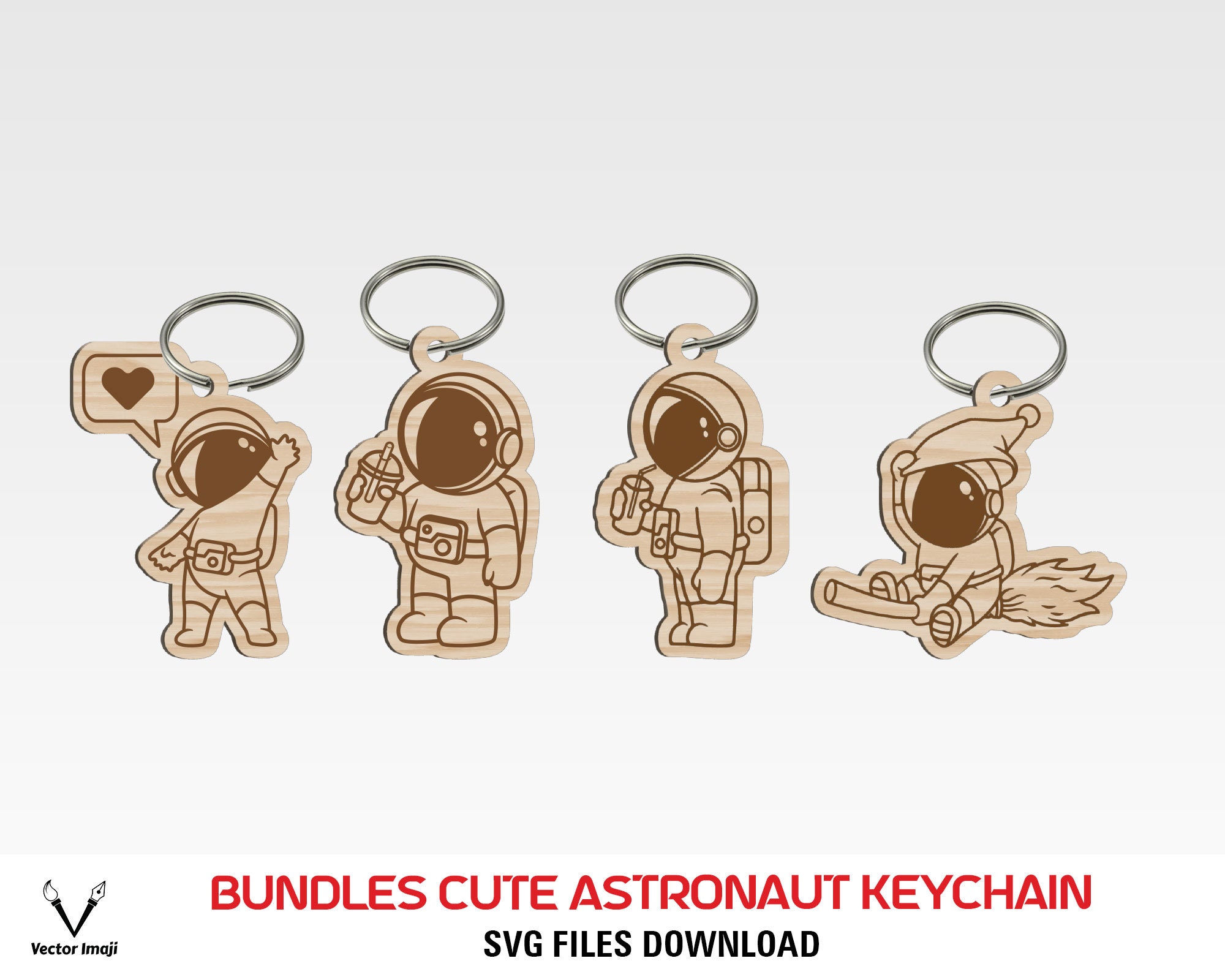 Keychain Bundle SVG Space Keychain Svg Astronaut Keychain - Etsy Australia