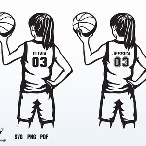 Basketball Girl Svg, Basketball Svg, Basketball School, Woman ...
