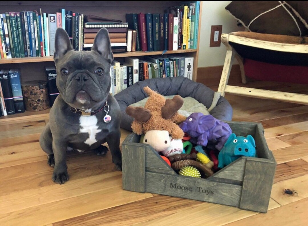 Toy Baskets for Large Dogs, Dog Toy Box, Dog Crate Furniture, Dog Toys ...