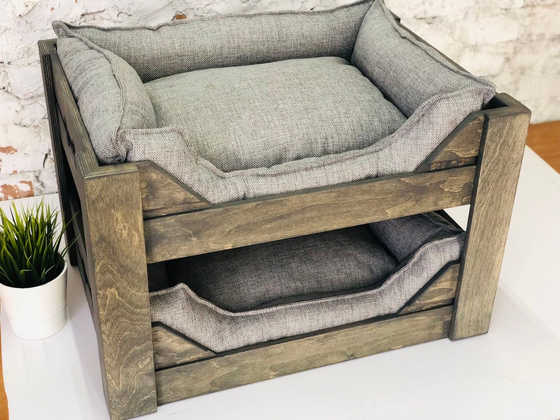 Elevated Dog Bed Platform Raised Dog Bed With Ramp Large Dog - Etsy