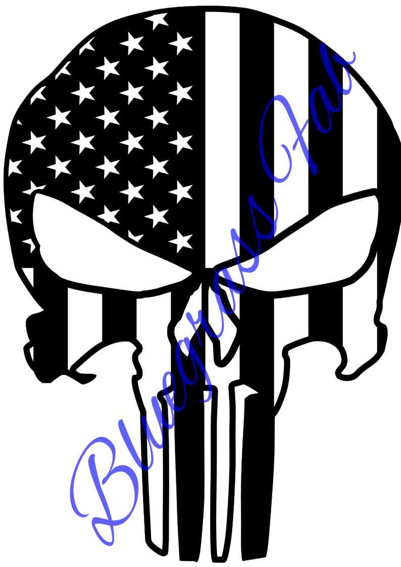 Punisher Flag - Etsy