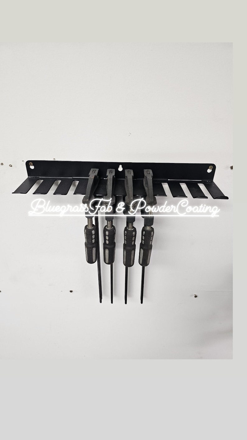F Clamp Rack Tool Holder - Etsy
