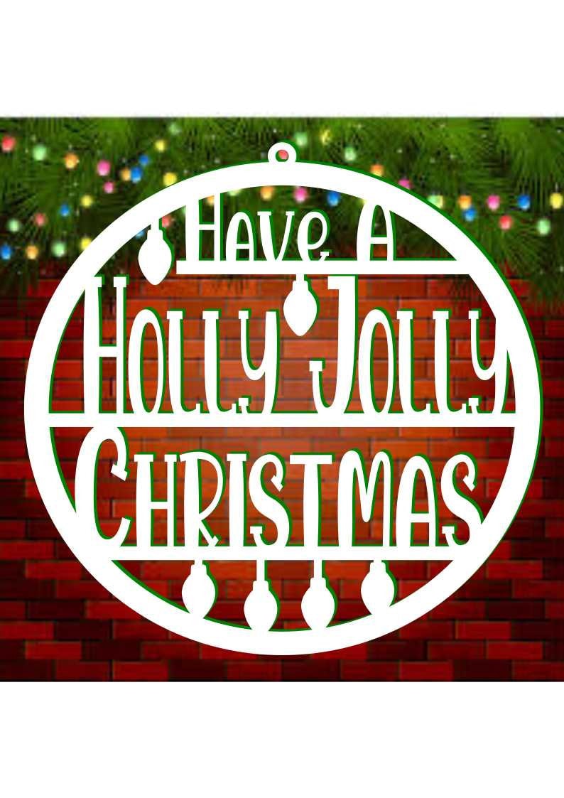 Have a Holly Jolly Christmas - Etsy