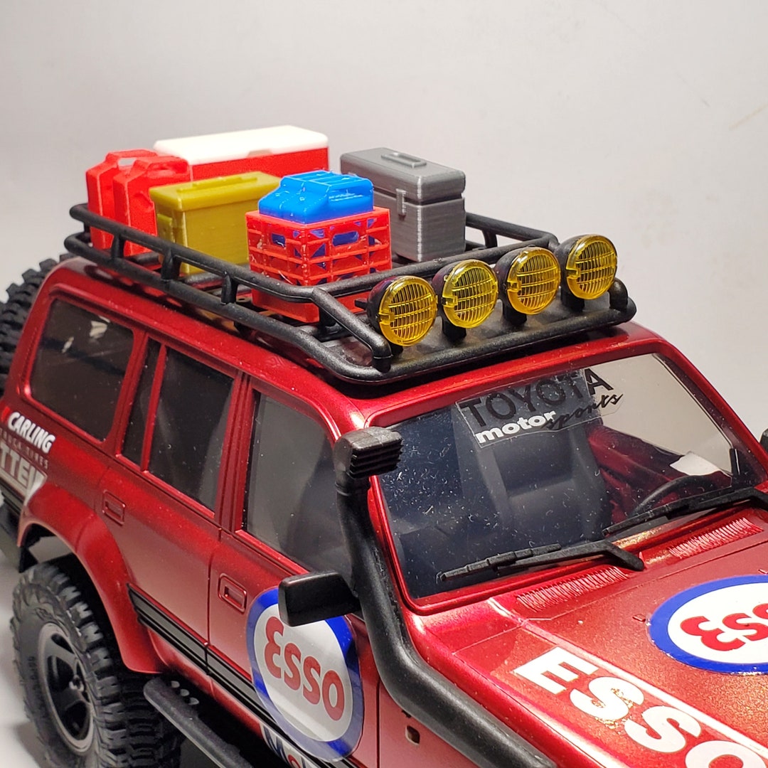 1/18 Scale RC Truck Accessories: Gas Cans, Cooler, Toolbox - Etsy