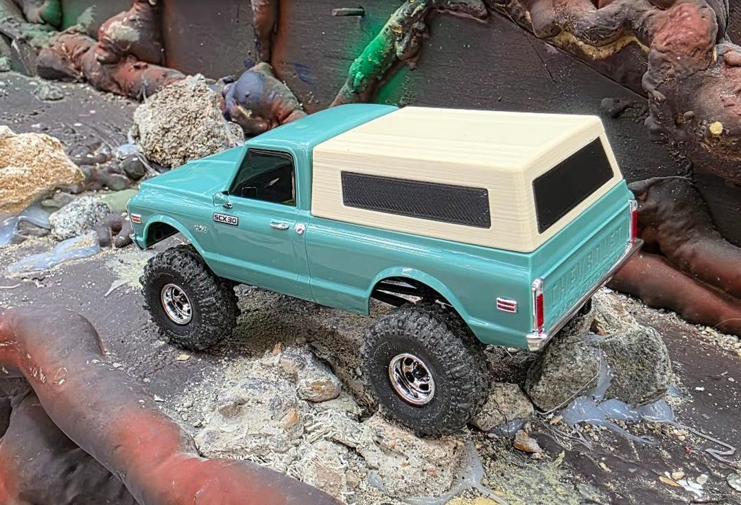 Camper Shell Bed Cap Covers for Axial SCX30 K10 Chevy Crawlers - Etsy