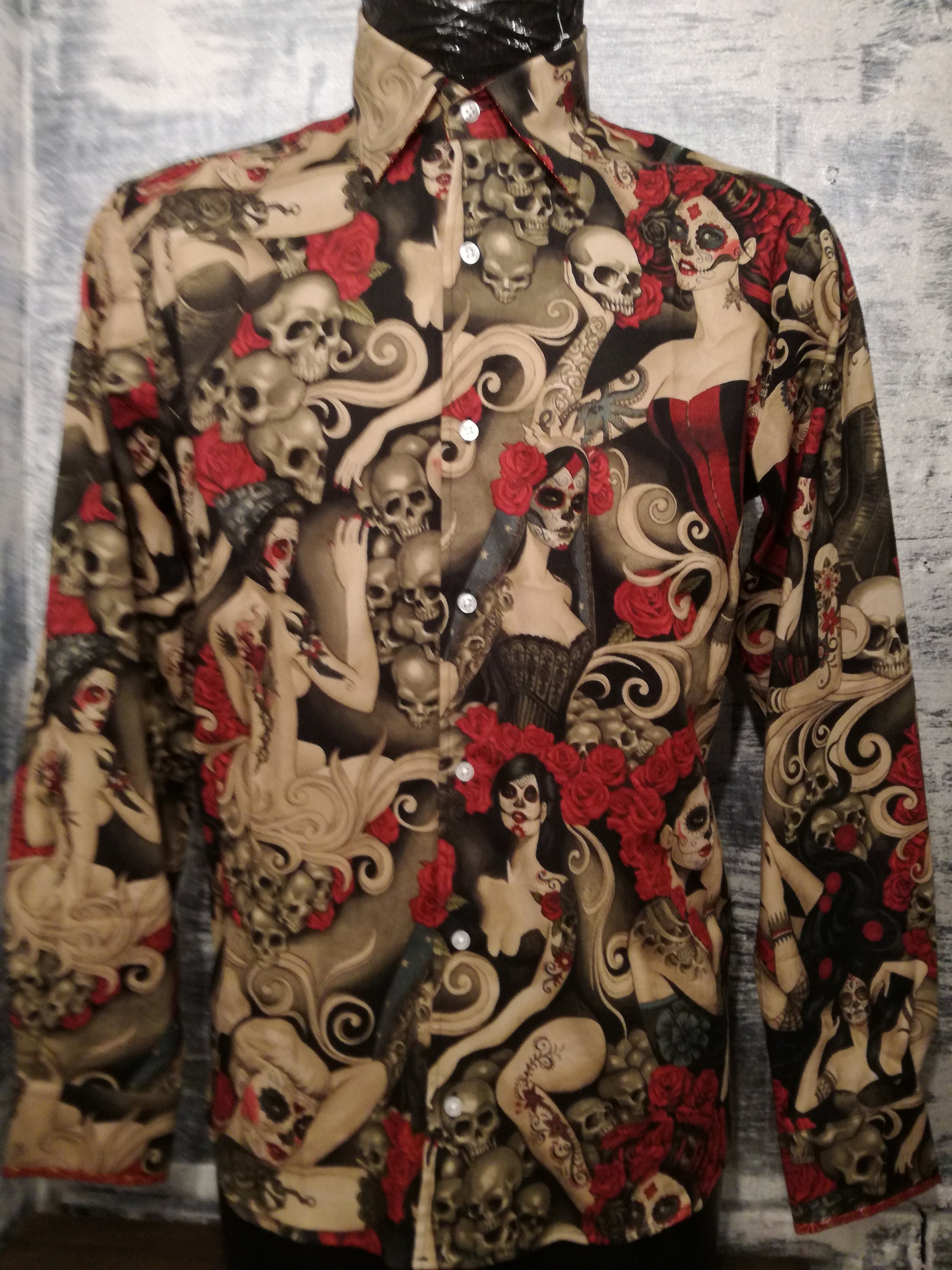 Mexican button up men - Etsy.de