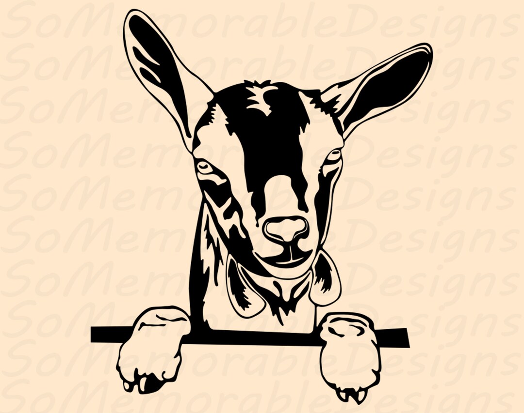 Cute Goats SVG Cut File, Goats SVG Design - Etsy