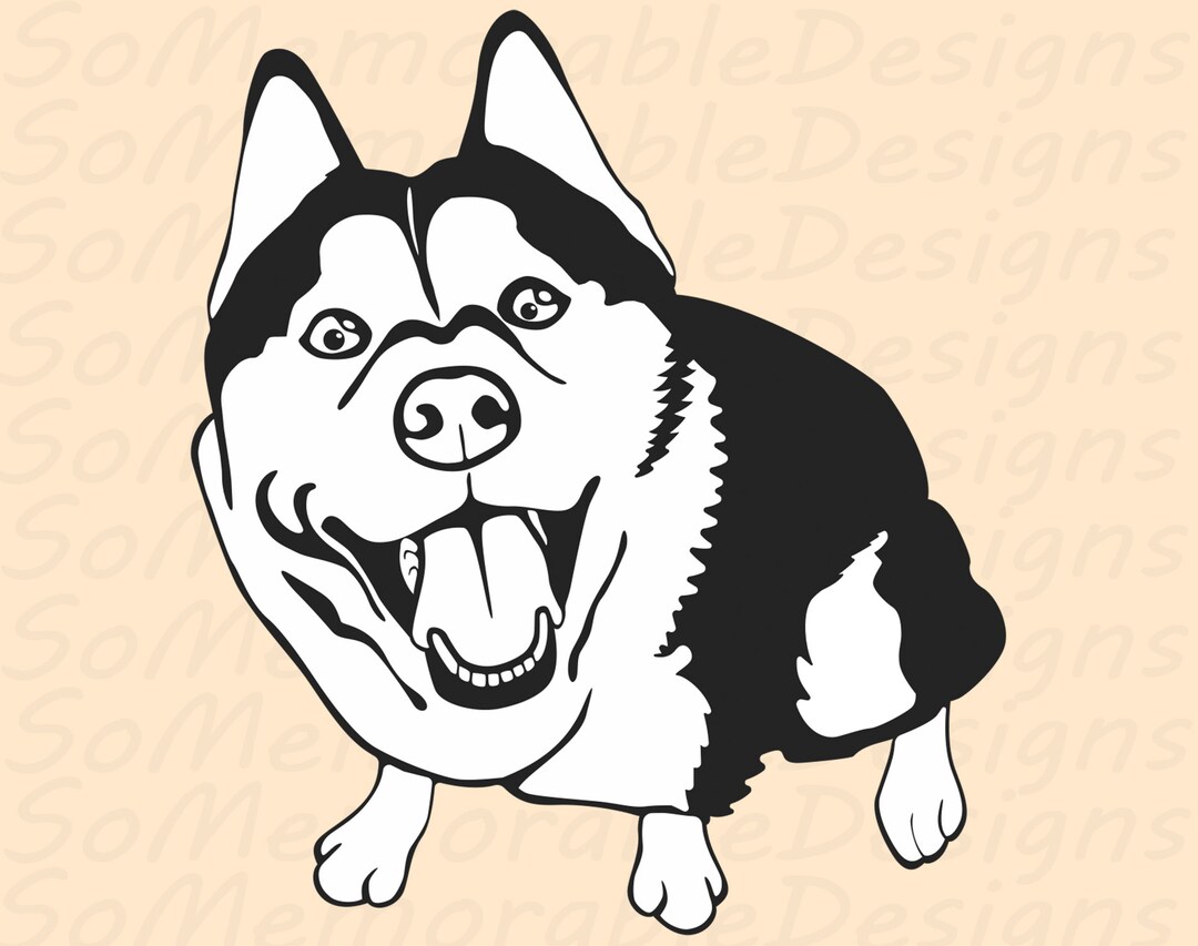 Husky Svg, Husky Svg File for Cricut, Husky Printable Tshirt Design - Etsy