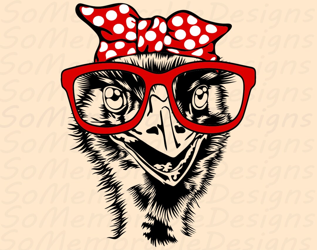 Emu svg, Emu svg archivos, Emu svg design, Emu cut file, Emu clipart ...