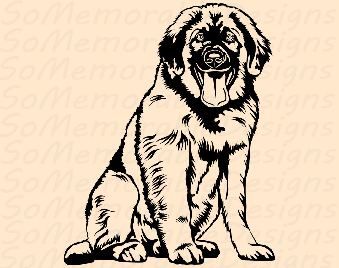 Leonberger Svg, Leonberger Svg File for Cricut, Leonberger Printable ...