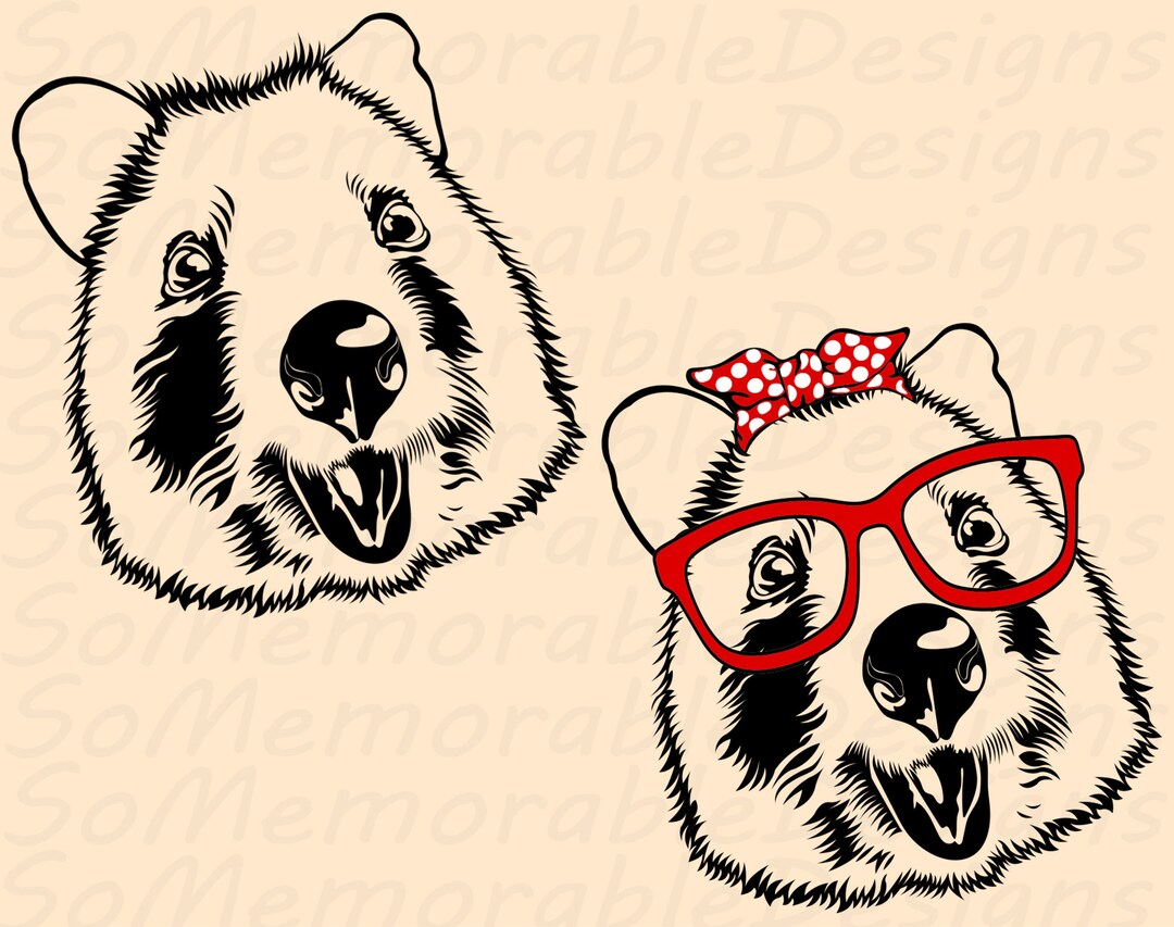 Quokka Svg, Quokka Svg File for Cricut, Quokka Printable Tshirt Design ...