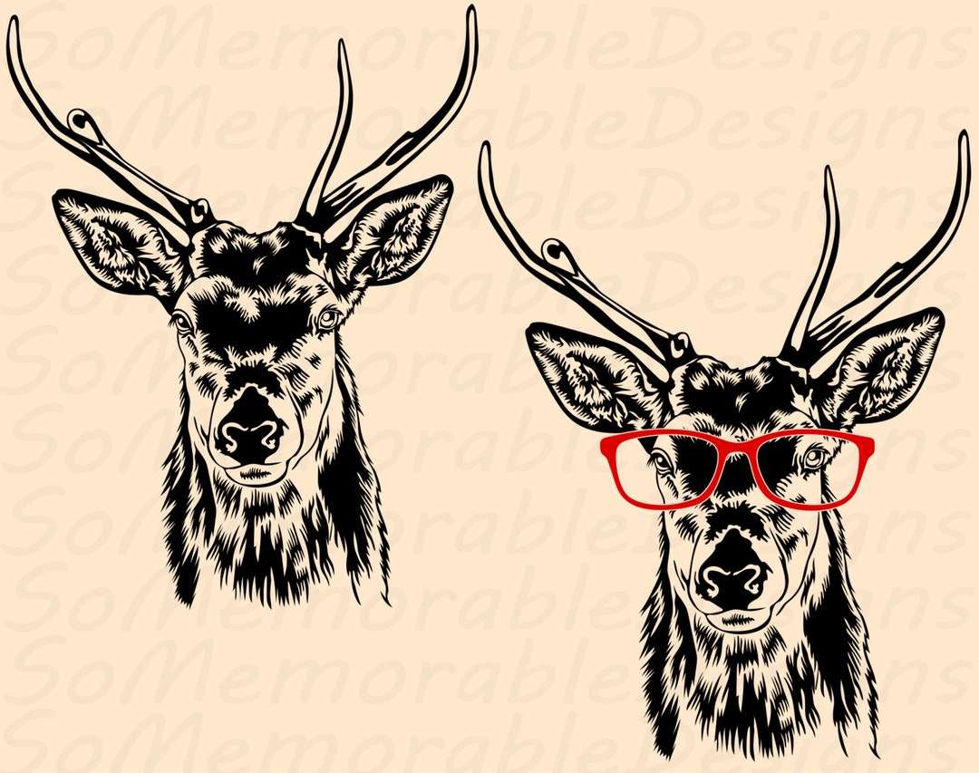 Hirsch svg, Hirsch svg, Hirsch svg, Druckbares Tshirt Design - Etsy.de