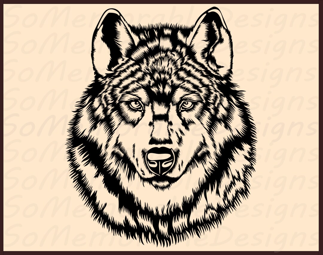 Wolf Svg, Wolf Svg Design, Wolf Cut File for Cricut, Wolf Print Tshirt ...