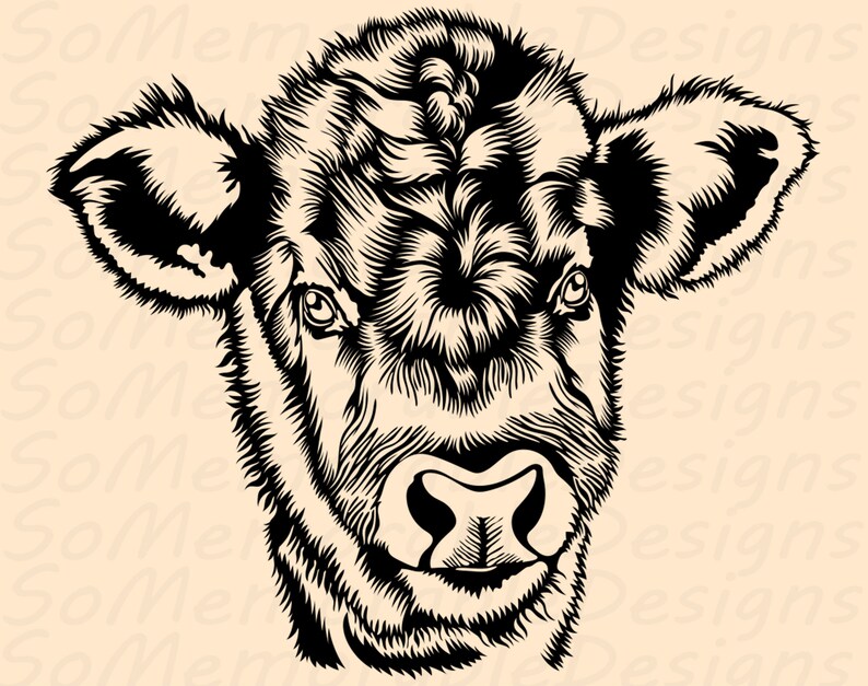 Cow SVG Cut File, Cow SVG Design - Etsy