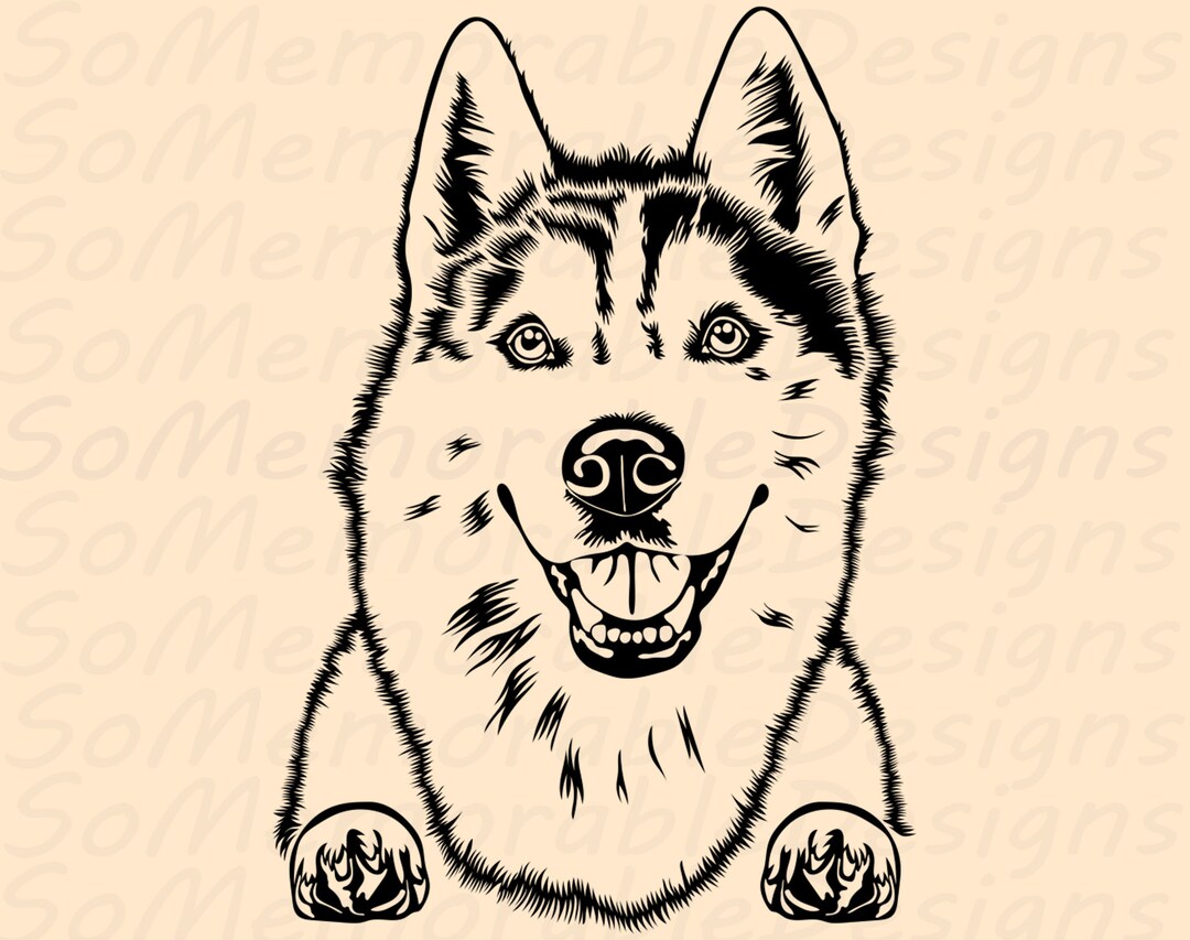 Siberian Husky Svg Siberian Husky Svg File for Cricut - Etsy