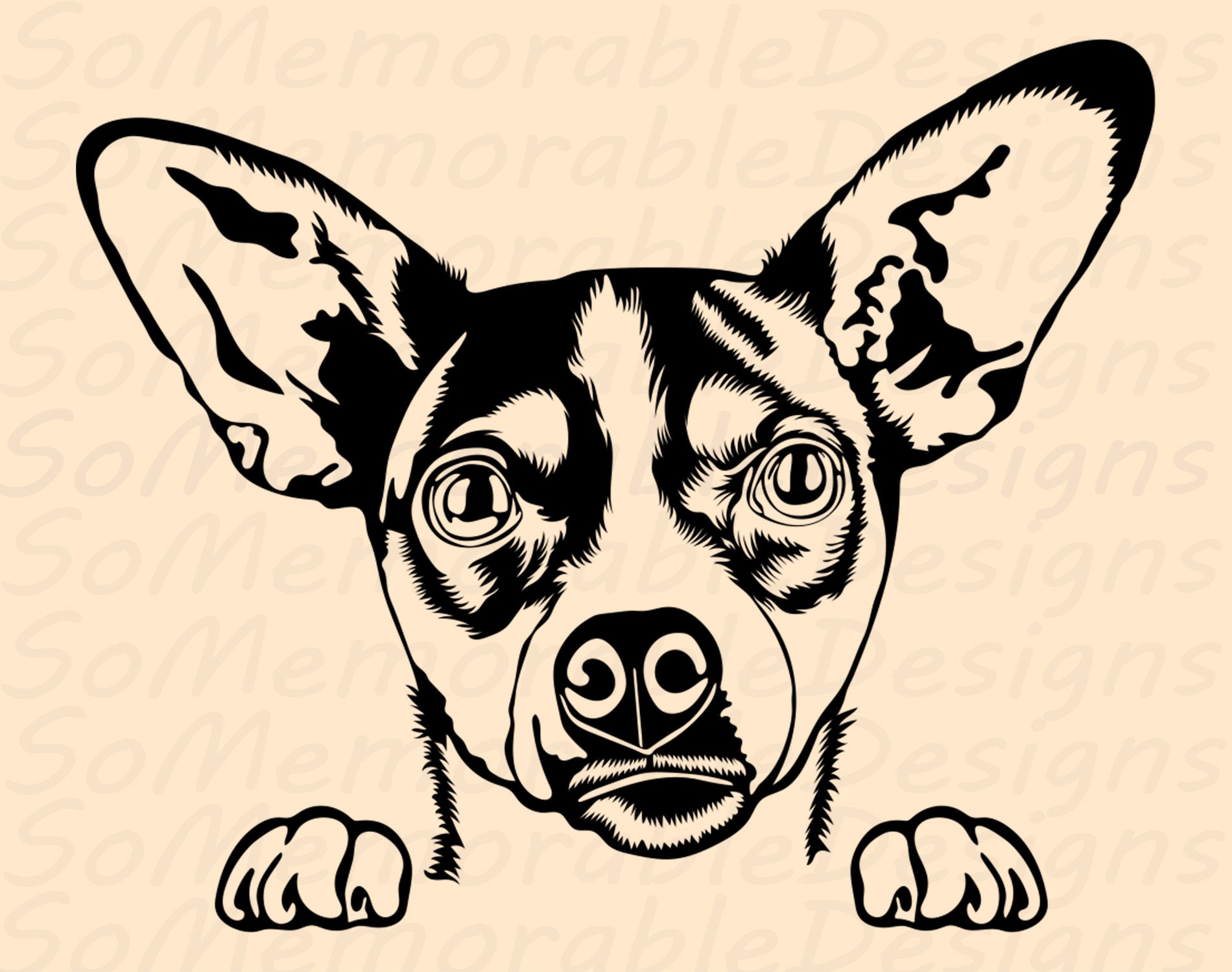 Rat Terrier Svg Files for Cricut Rat Terrier Svg Designs - Etsy UK