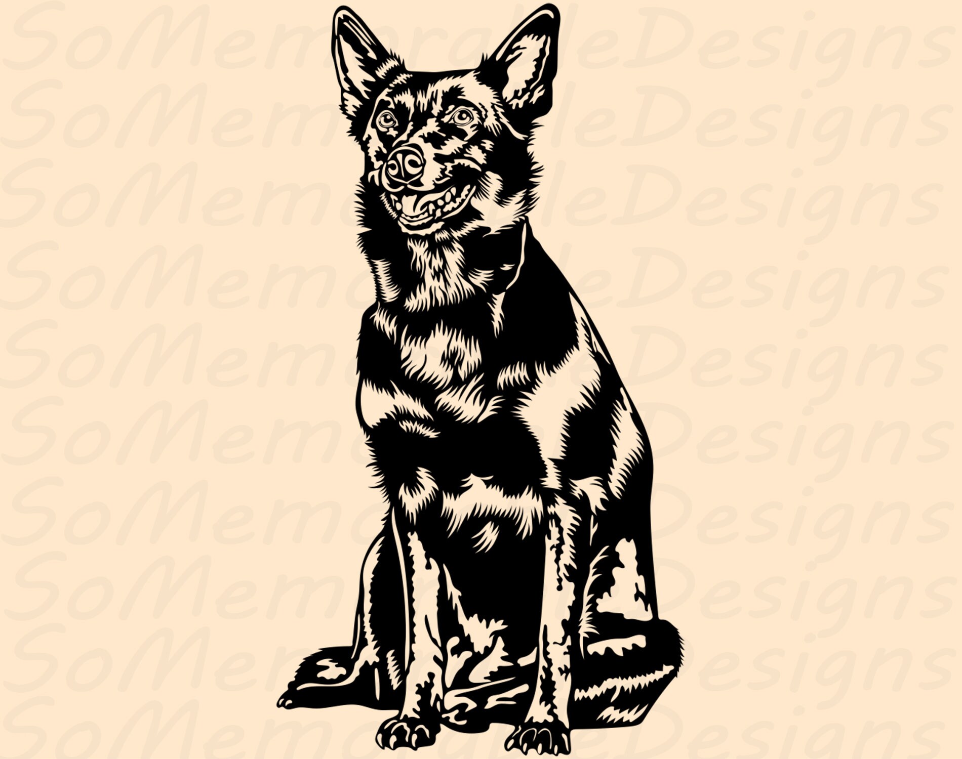 Australian Kelpie Svg, Australian Kelpie Svg File for Cricut ...