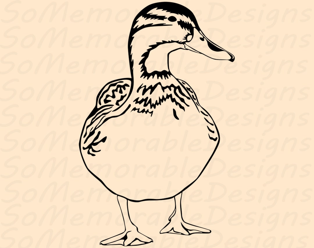 Duck Svg, Duck Svg File for Cricut, Duck Printable Tshirt Design - Etsy ...