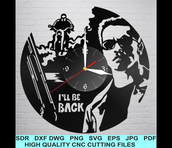 Terminator Clock SVG T-800 Svg Arnold Schwarzenegger Svg | Etsy Australia