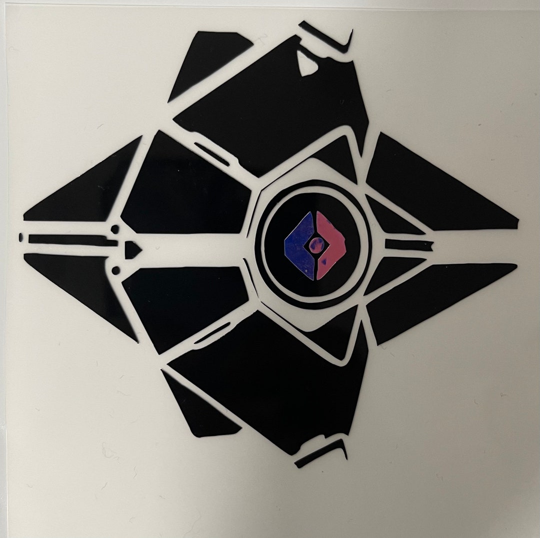 Ghost From Destiny Vinyl Sticker - Etsy