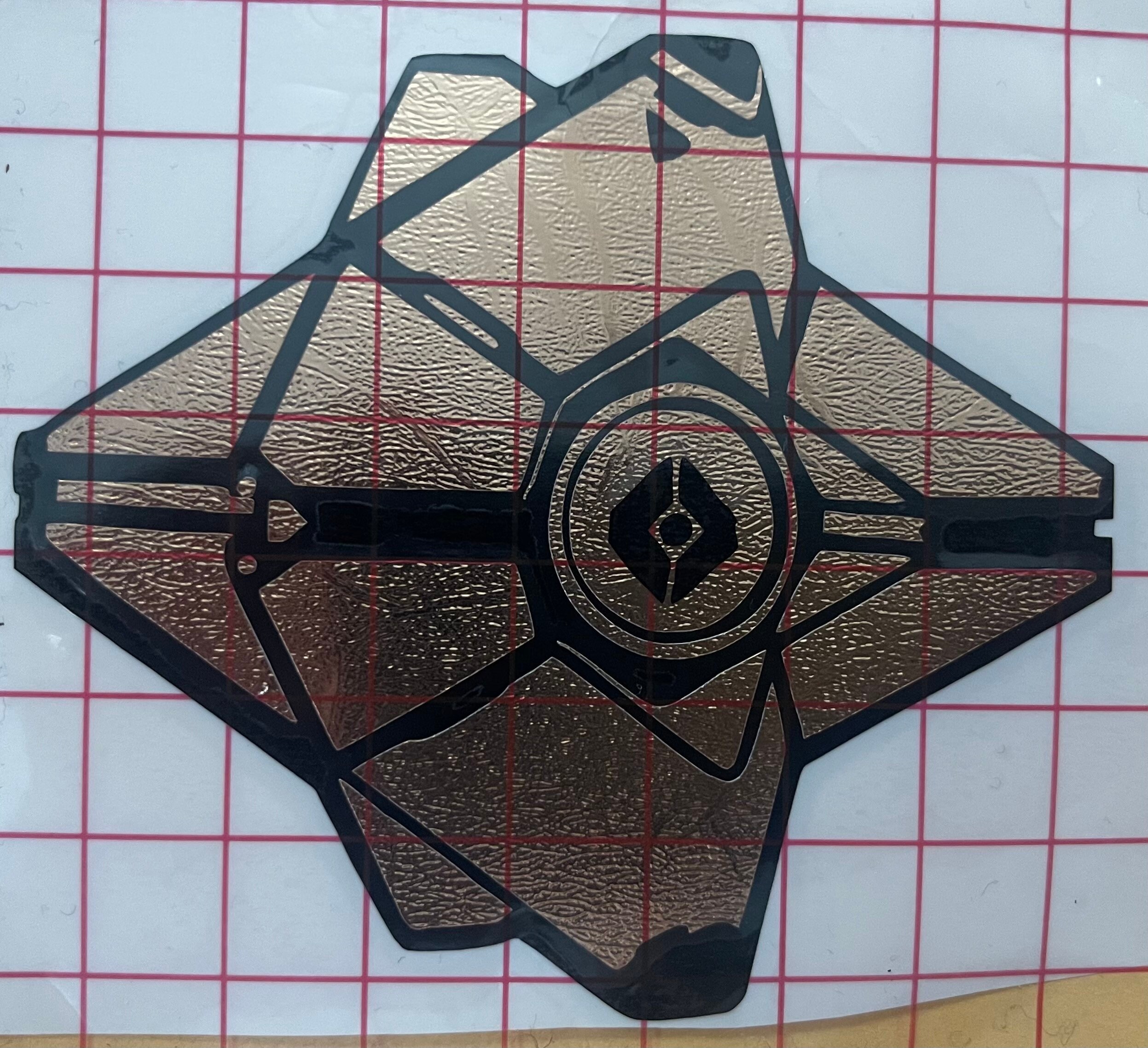 Ghost From Destiny Vinyl Sticker - Etsy