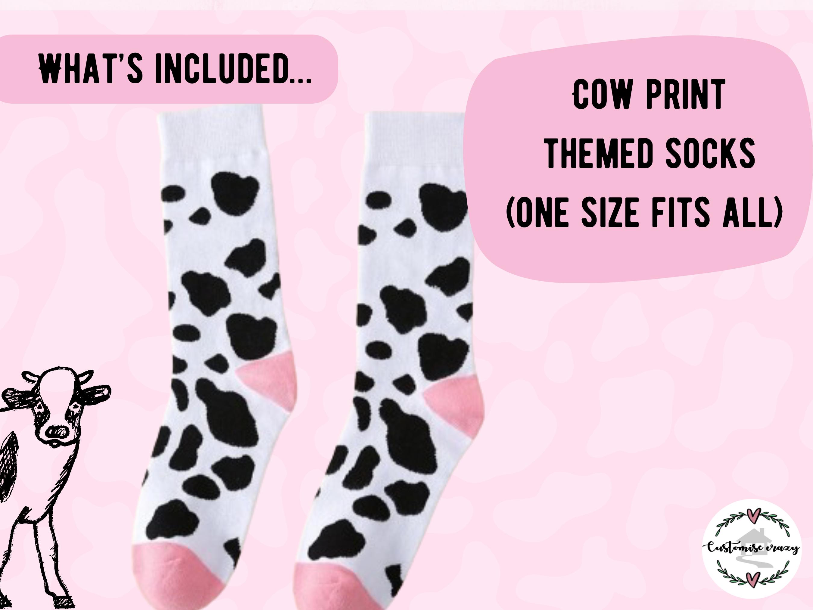 Cow Lover's Letterbox Gift Set | Cow Print Pamper Hamper Gift Set for ...