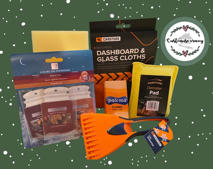Christmas Driver Gift Set - Car Obsessed Christmas Gift - Car Essential ...