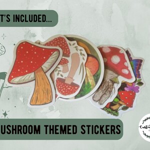 Mushroom Lover's Gift Set - Fungi Gift Accessories - Get Well Soon Gift ...