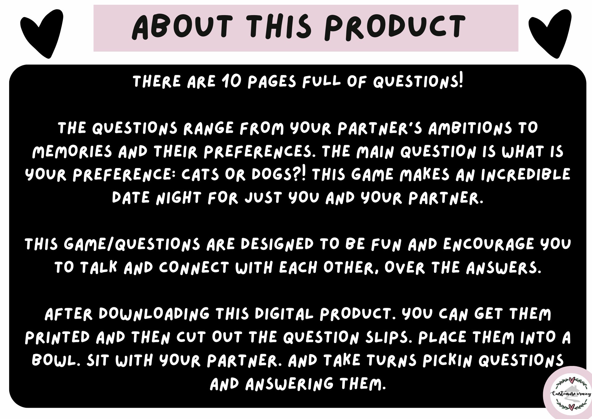 90+ How Well Do You Know Your Partner Questions/digital Cards, Printable Relationship Quiz, Date ...