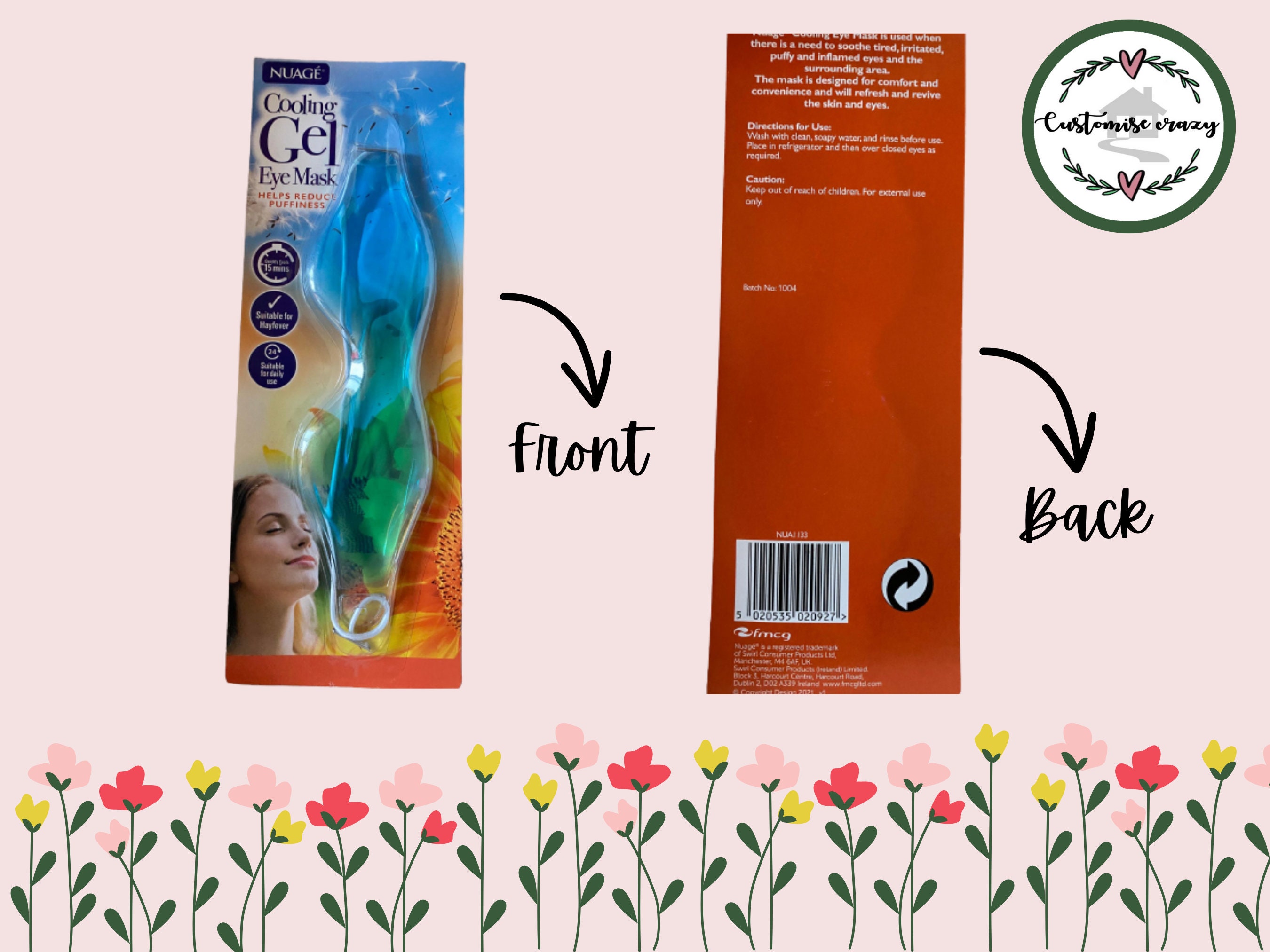 Hay Fever Treatment at Home Kit - Hayfever Relief Wipes for Quick ...