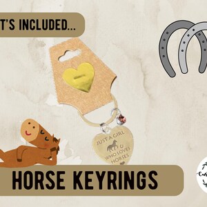 Horse Lover Gift Box Set - Horse Riding Theme Kit, Horse Birthday Gifts ...