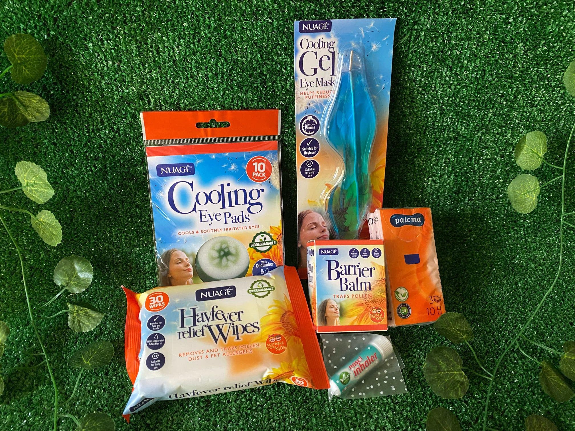 Hay Fever Treatment at Home Kit - Hayfever Relief Wipes for Quick ...