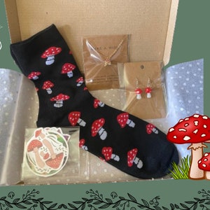 Mushroom Lover's Gift Set Fungi Gift Accessories Get Well Soon Gift ...