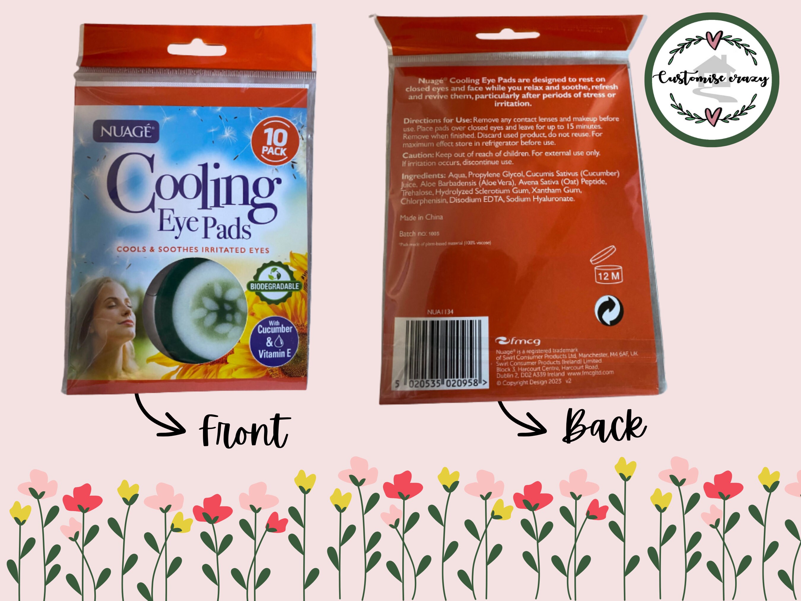 Hay Fever Treatment at Home Kit - Hayfever Relief Wipes for Quick ...