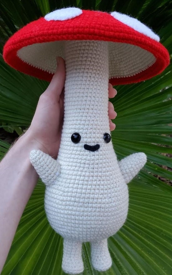 Mushroom Pal / Shrumbo Crochet Amigurumi PATTERN ONLY - Etsy