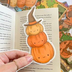 Halloween Bookmark, Pumpkins - Etsy
