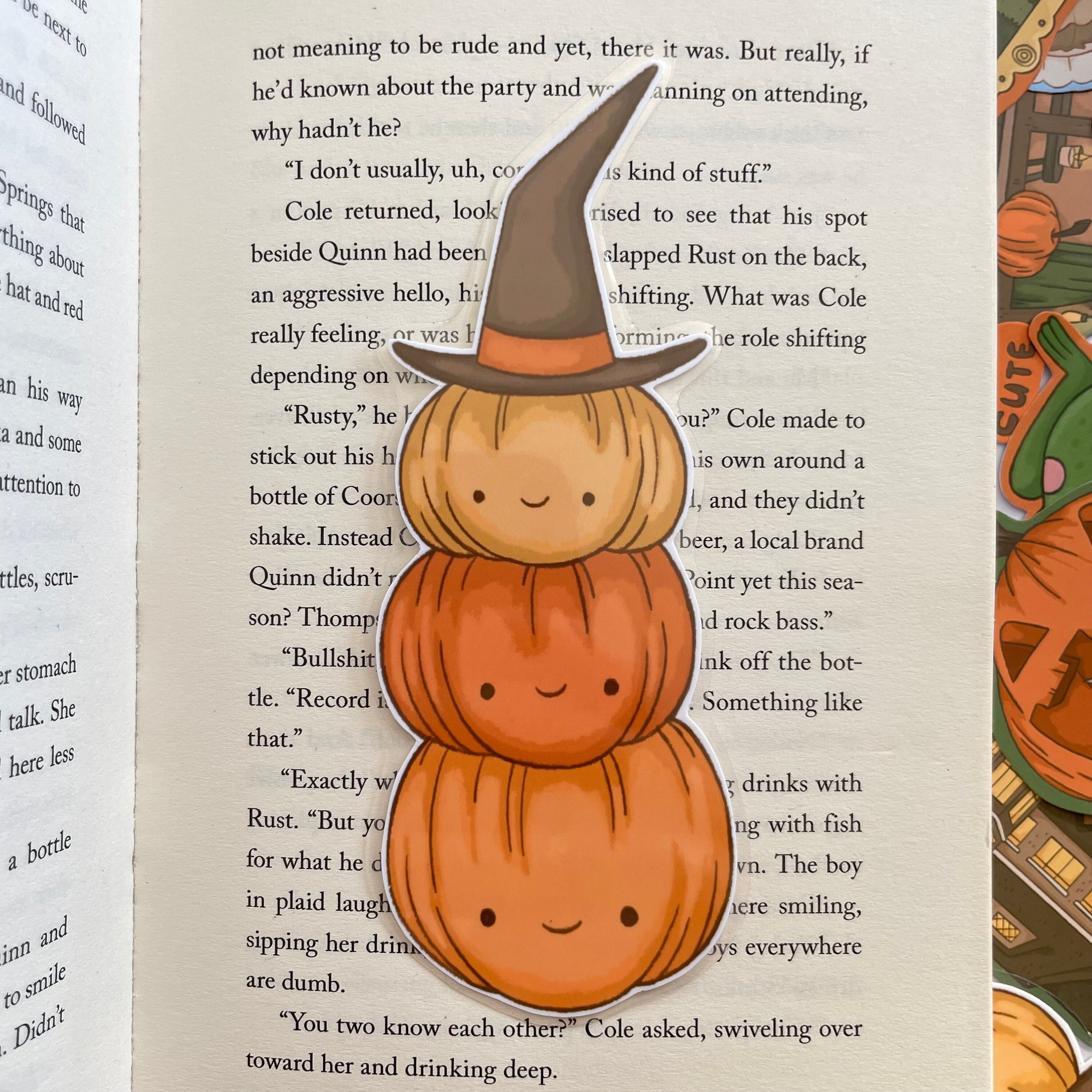 Halloween Bookmark, Pumpkins - Etsy