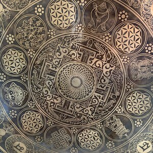 22 Inches Gong Sound Healing Meditation - 54 Cm Thick and Best ...
